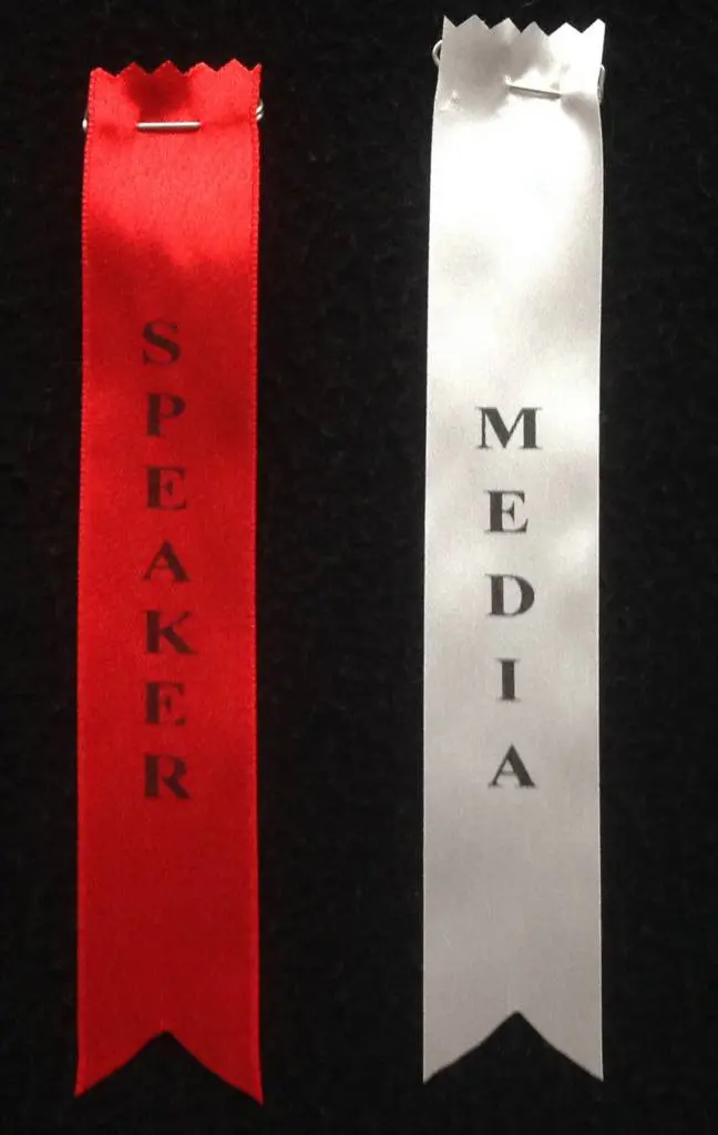 Lapel Ribbons - Custom Party Wear